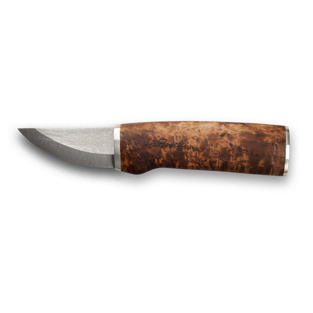 Short Hunting Knife | Ultra High Carbon Steel Blade | Roselli Finland