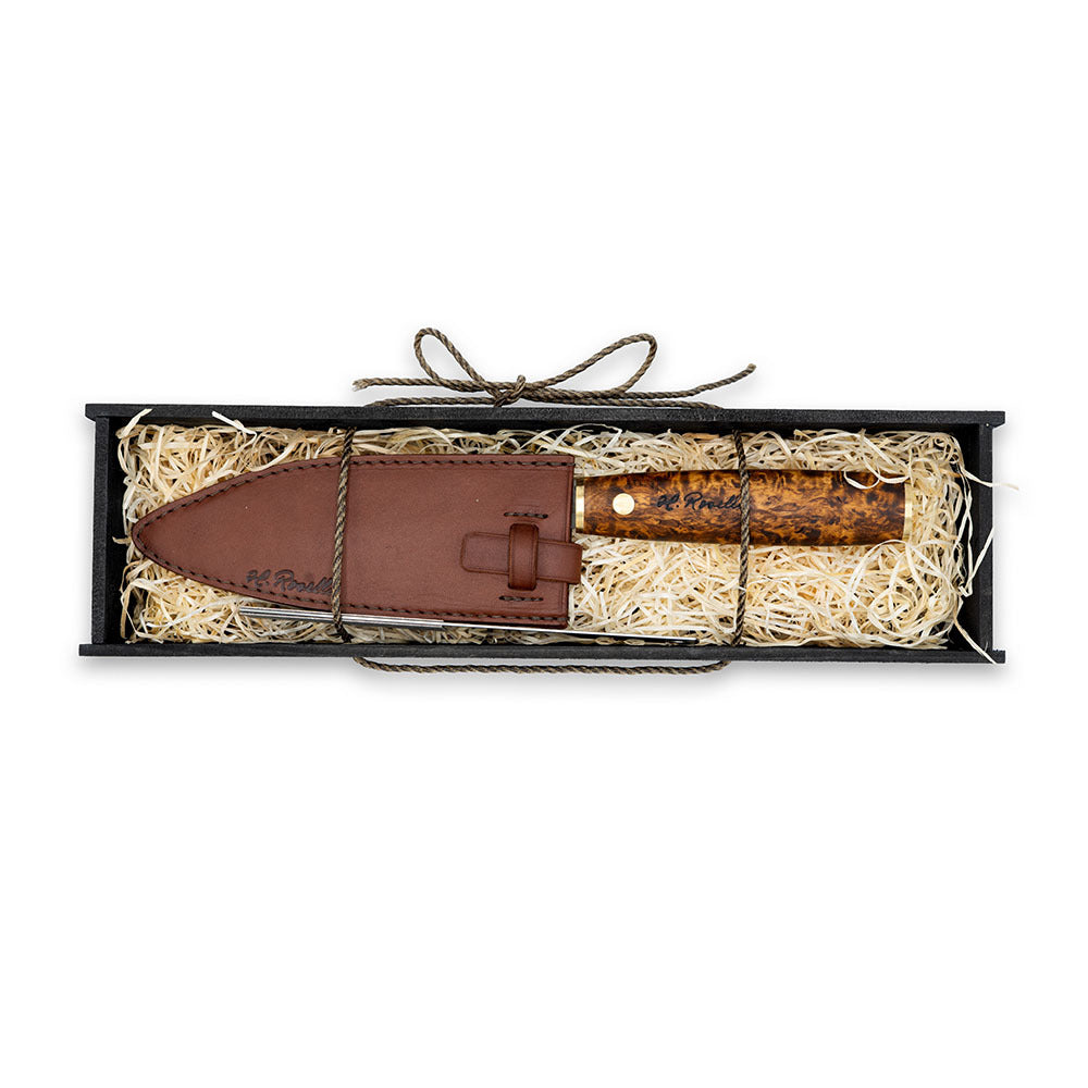 Santoku Knife In Gift Box | Handmade Kitchen Knife | Roselli Finland